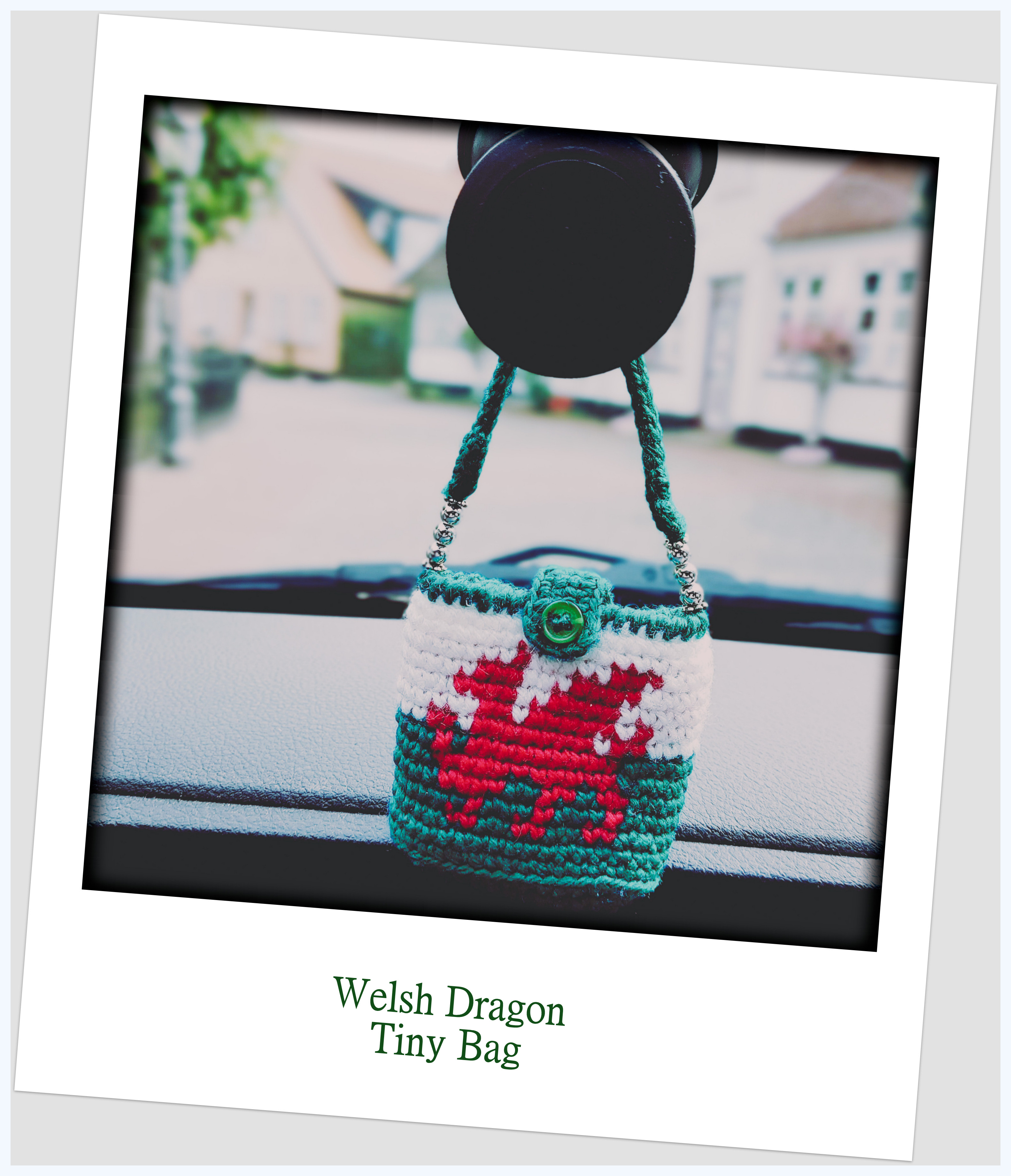 Tiny Welsh Dragon Bag – Mooniiplaits Crochet